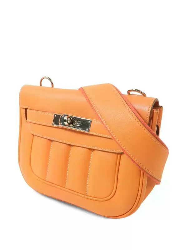 Hermès Mini Berline Shoulder Bag - Orange