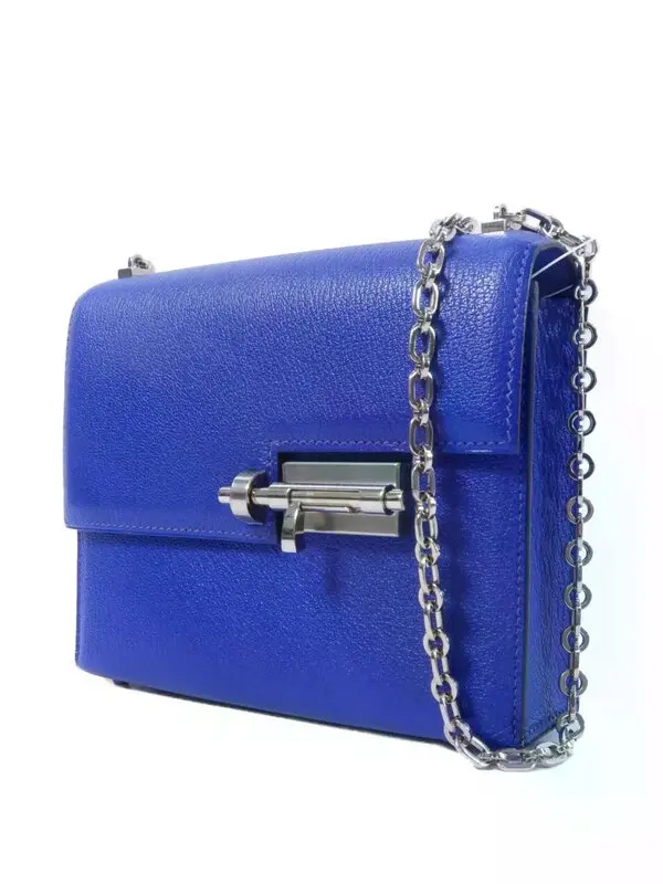 Hermès Verrou Chain-strap Cross Body Bag - Blue