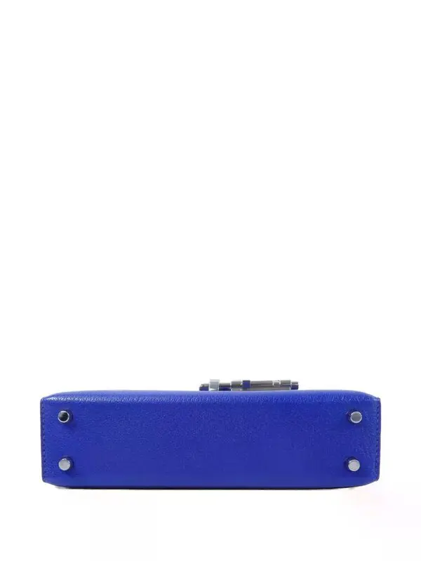 Hermès Verrou Chain-strap Cross Body Bag - Blue