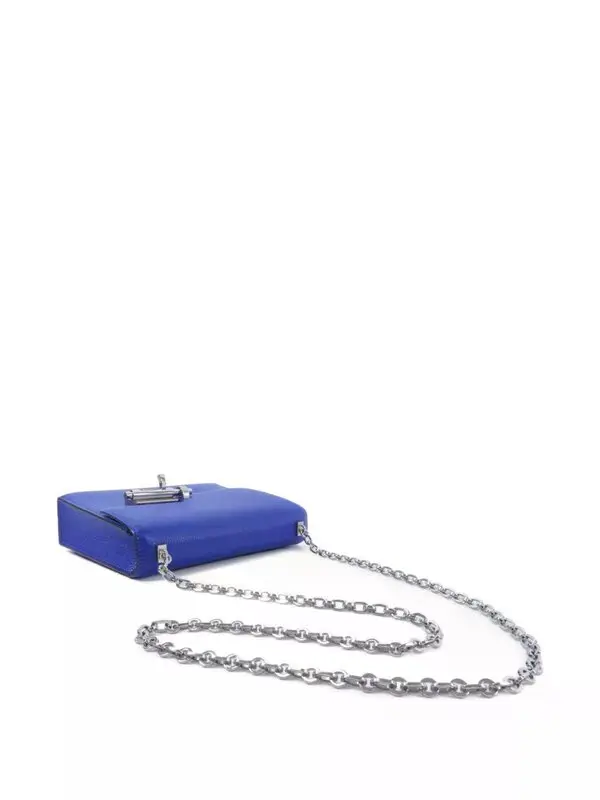 Hermès Verrou Chain-strap Cross Body Bag - Blue
