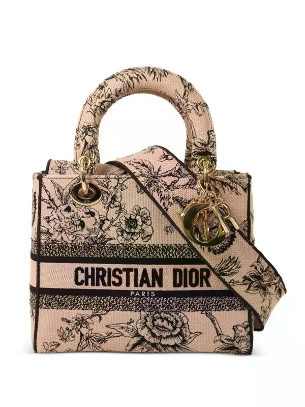 Dior Lady D-lite Shoulder Bag - Neutrals