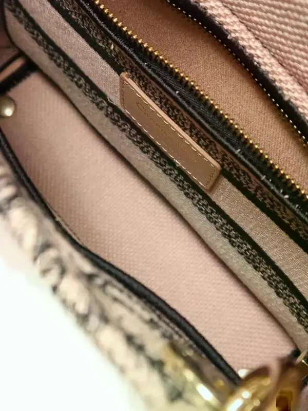 Dior Lady D-lite Shoulder Bag - Neutrals
