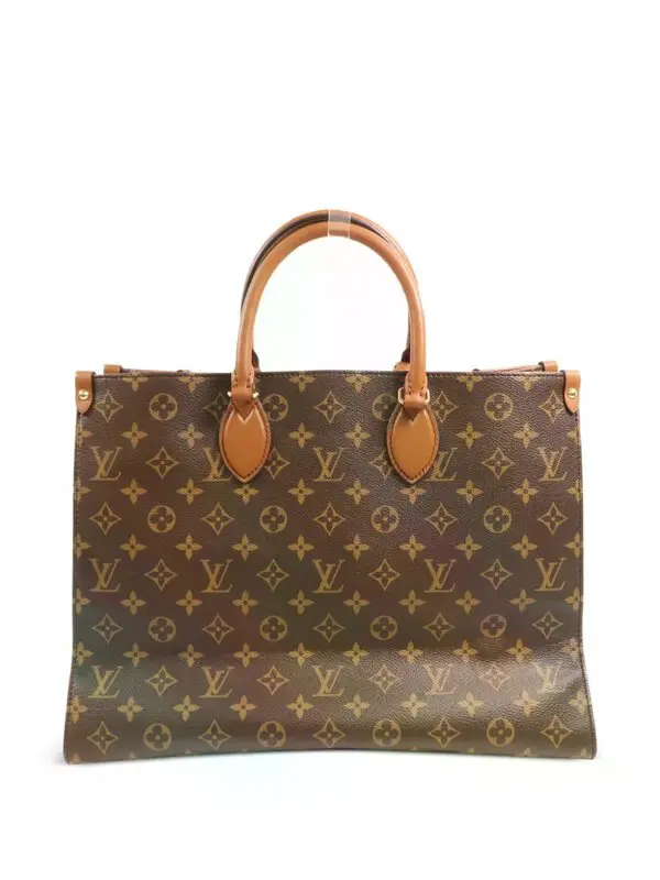 LOUIS VUITTON Monogram Onthego Tote Bag - Brown