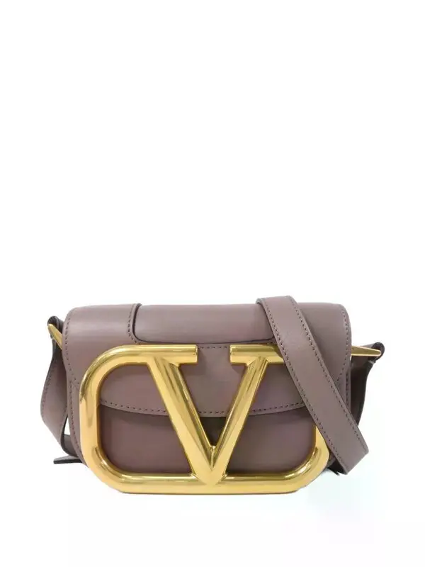 Valentino Garavani Vlogo Supervee Shoulder Bag - Grey