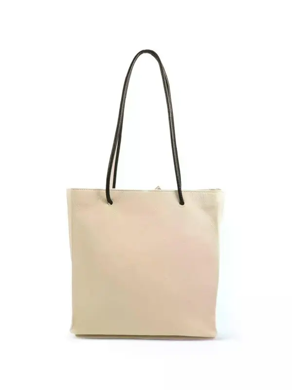 Balenciaga Logo-print Leather Tote Bag