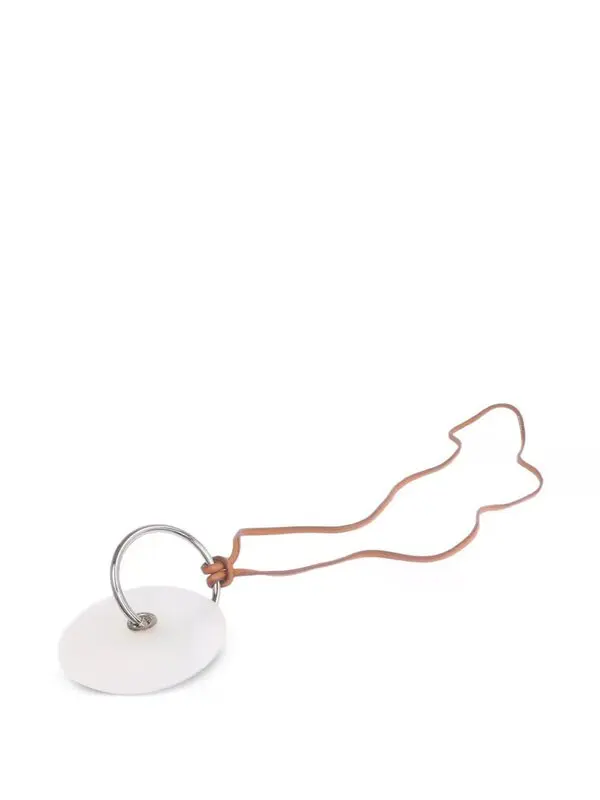 Hermès Crystal And Leather Necklace