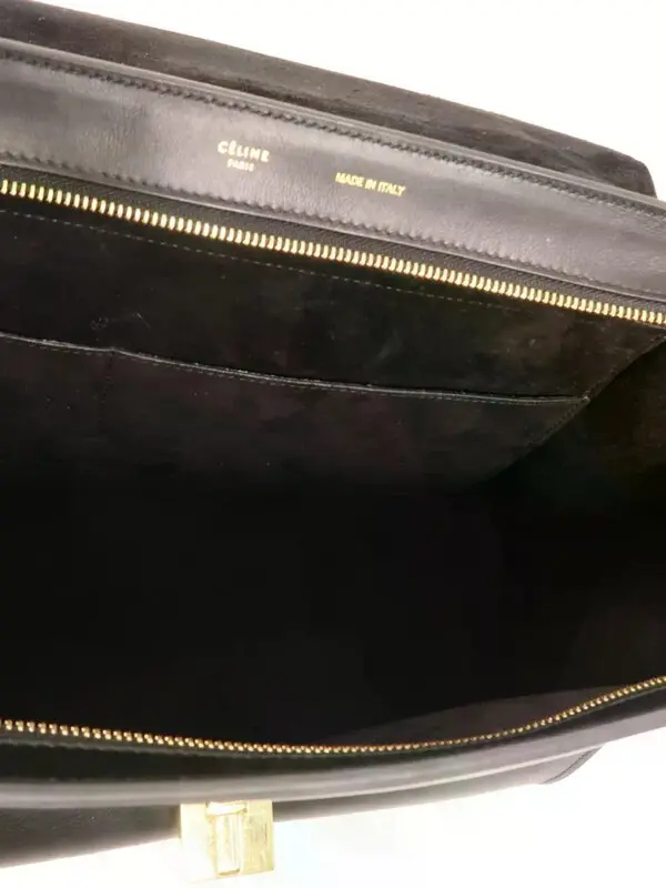 Celine Trapeze Shoulder Bag - Black