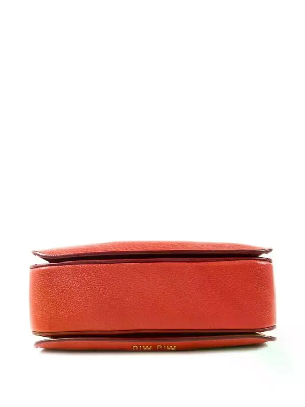 Miu Miu Buckled Leather Shoulder Bag