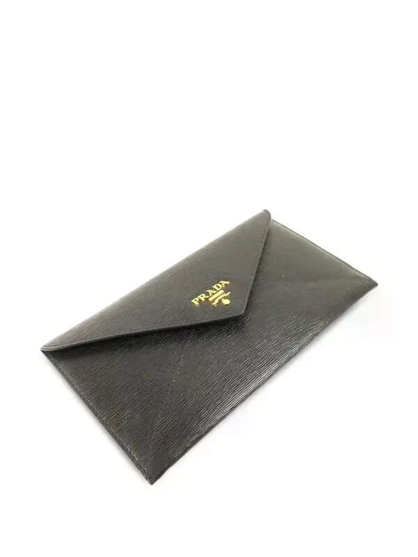 Prada Saffiano Leather Envelope Wallet