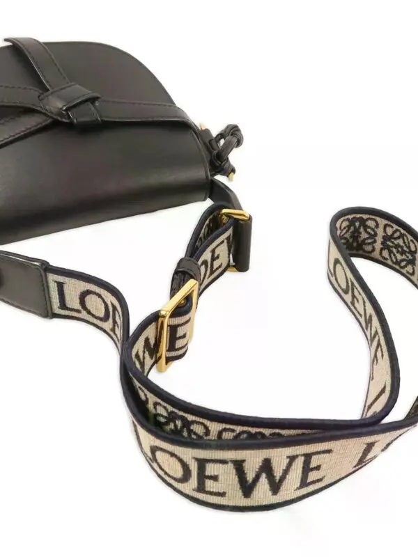 Loewe Gate Knot Shoulder Bag - Black