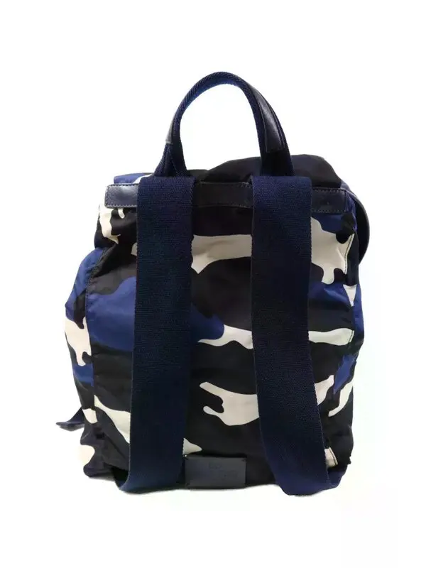 Valentino Garavani Camouflage Print Backpack