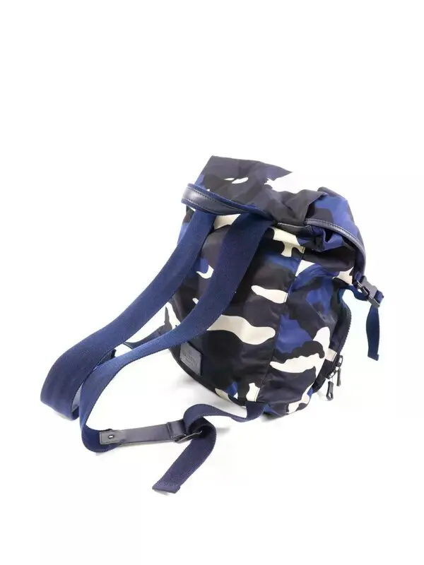 Valentino Garavani Camouflage Print Backpack