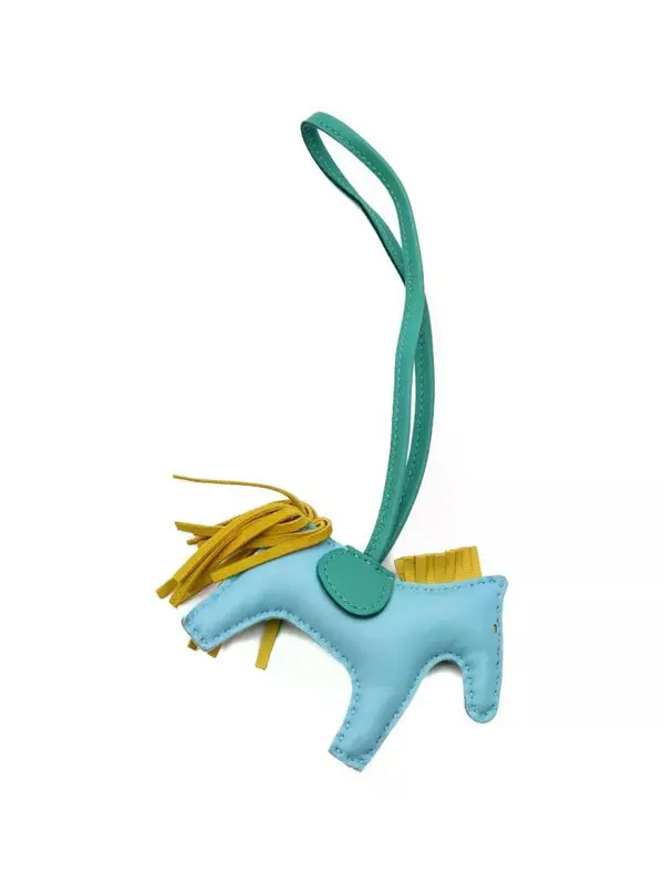 Hermès Rodeo Pm Horse Charm - Blue