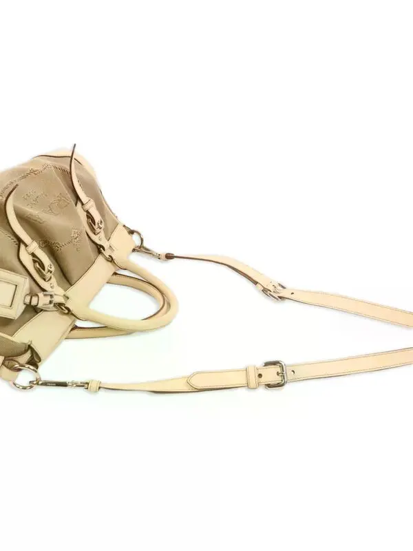 Prada Logo Jacquard Shoulder Bag