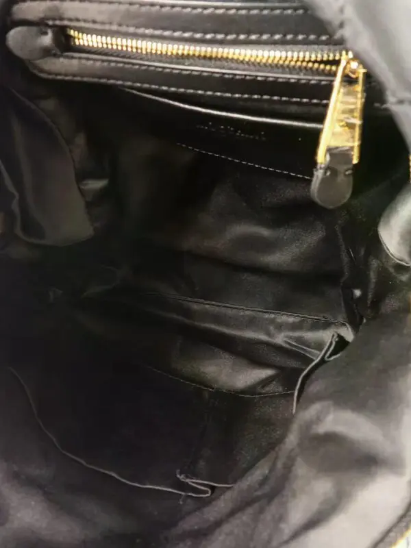 Moschino Quilted Logo Backpack