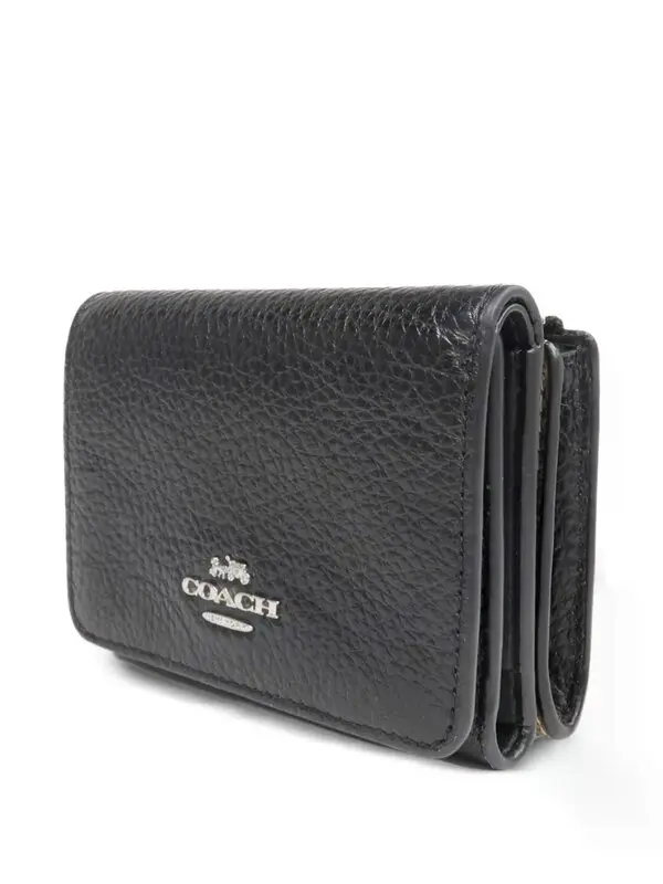COACH VINTAGE Floral-print Leather Wallet