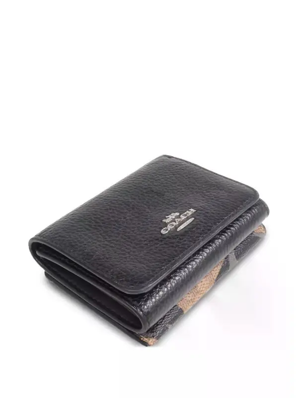 COACH VINTAGE Floral-print Leather Wallet