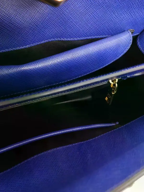 Prada Studded Leather Tote Bag