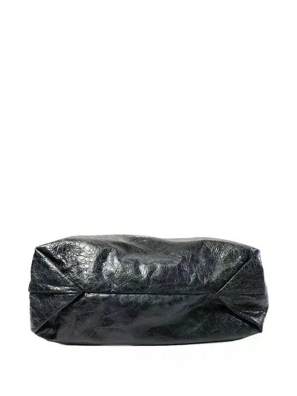 Balenciaga Crush Charm Tote Bag - Black