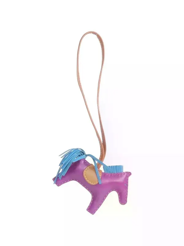 Hermès Rodeo Lambskin Horse Charm