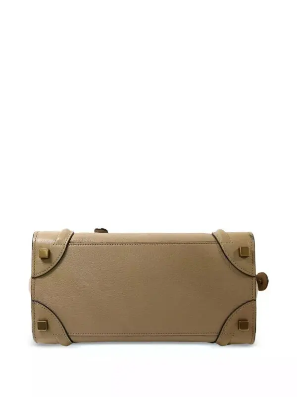 Celine Micro Luggage Tote Bag - Neutrals