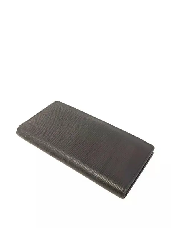LOUIS VUITTON Brazza Epi Wallet - Black