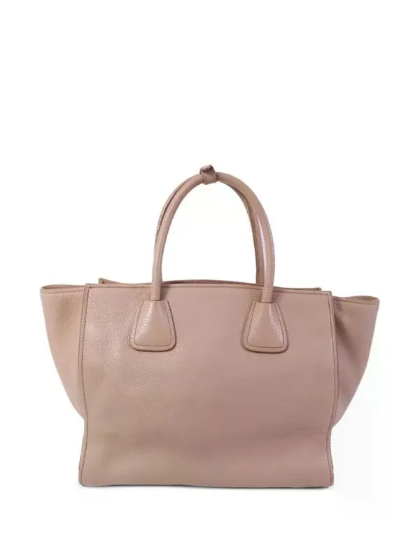 Prada Zip-pocket Tote Bag