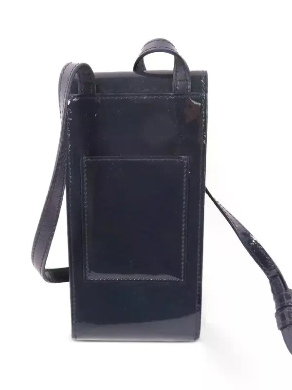 Saint Laurent Logo-detail Leather Crossbody Bag