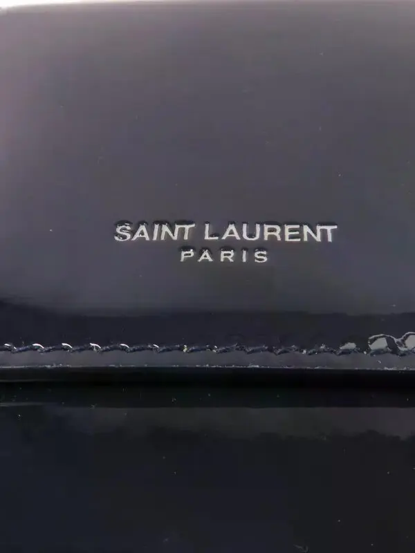 Saint Laurent Logo-detail Leather Crossbody Bag
