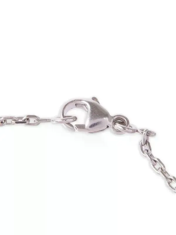 Hermès O'kelly Leather Necklace - Silver