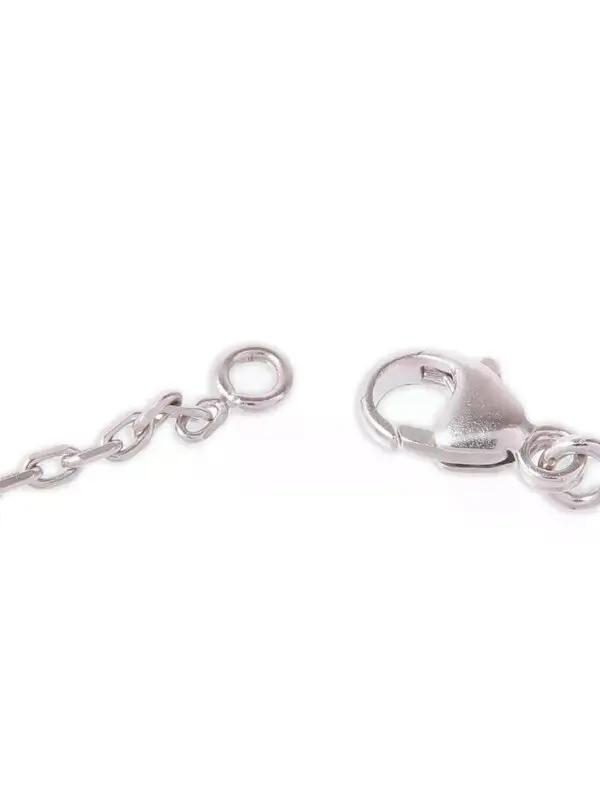 Hermès O'kelly Leather Necklace - Silver