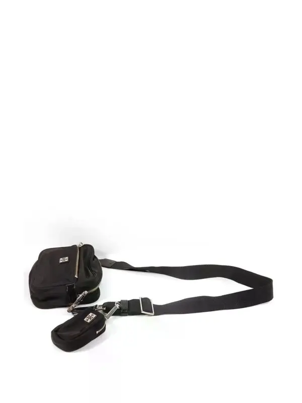 Tory Burch Logo Plaque Pouch Detail Shoulder Bag