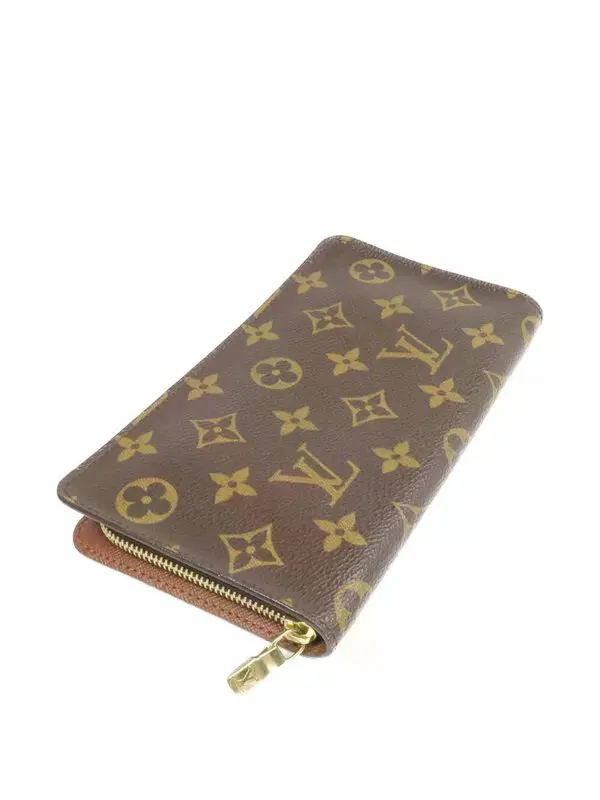 LOUIS VUITTON Monogram Zip Wallet