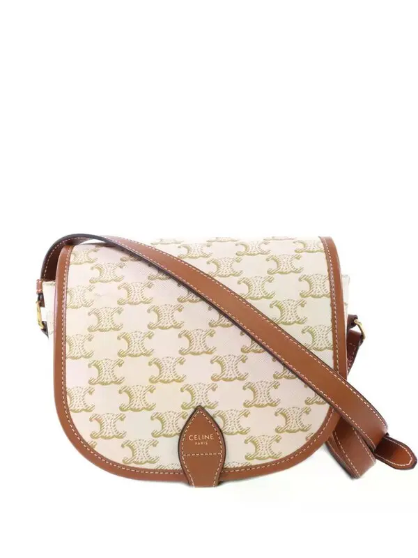 Celine Folco Triomphe Shoulder Bag