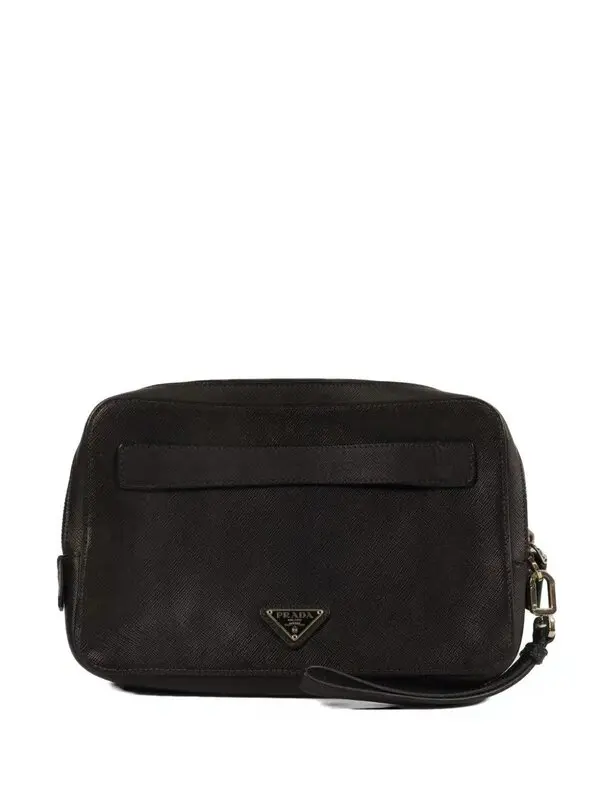 Prada Leather Clutch Bag