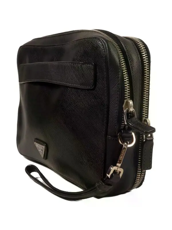 Prada Leather Clutch Bag