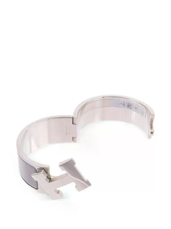 Hermès Clic-clac H Bracelet - Silver