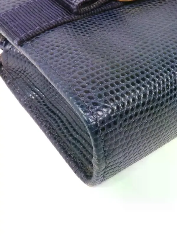 FERRAGAMO Vara Bow Embossed Coin Purse