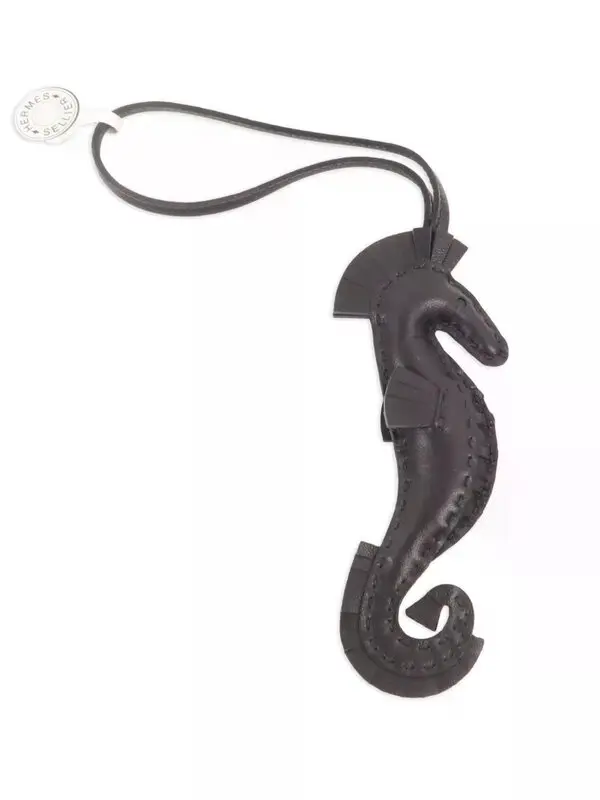 Hermès Agneau Milo Seahorse Charm