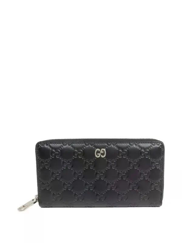 Gucci Gg Signature Wallet - Black