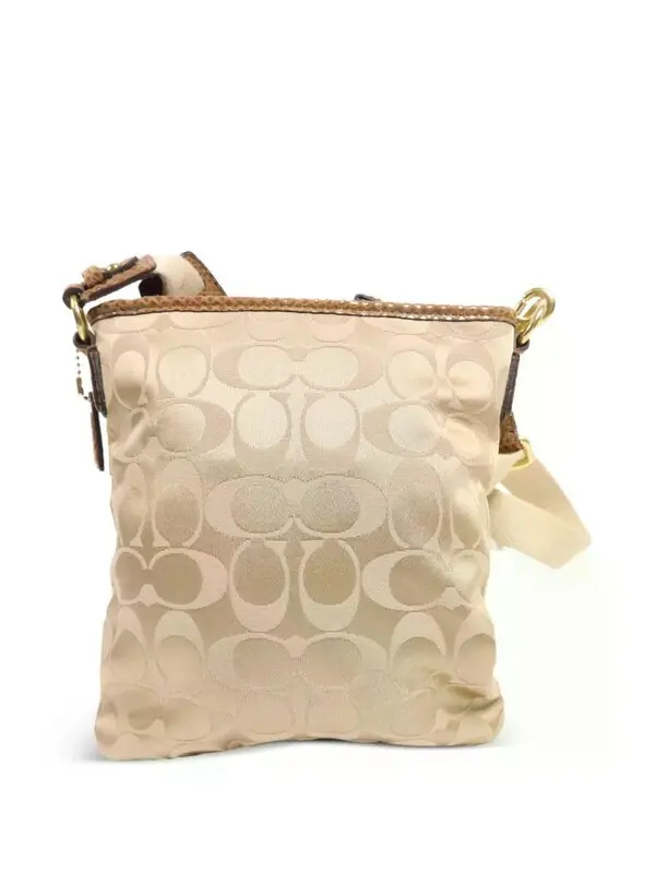 COACH VINTAGE Monogram Turn-lock Shoulder Bag