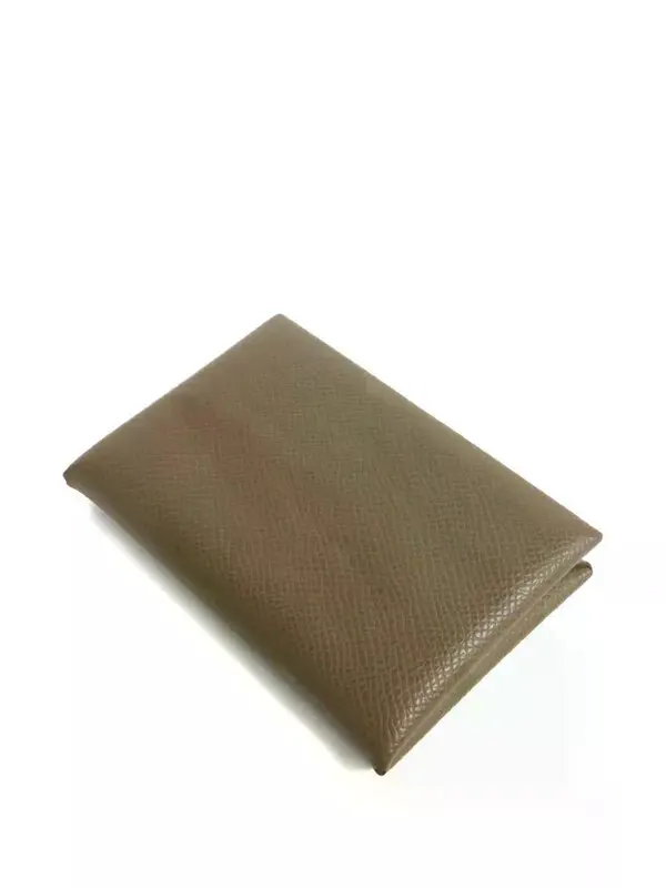 Hermès 2023 Calvi Epsom Card Holder