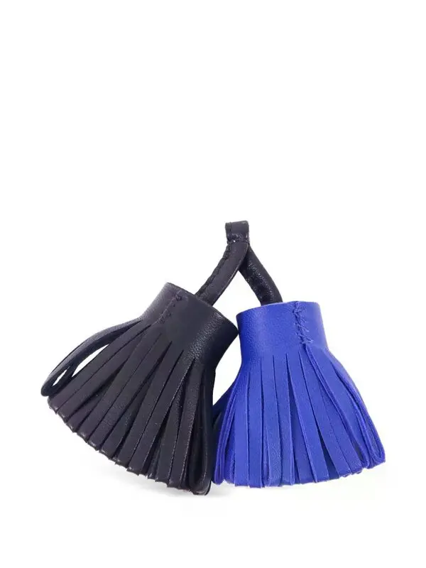 Hermès Carmen Duo Tassel Key Ring - Black