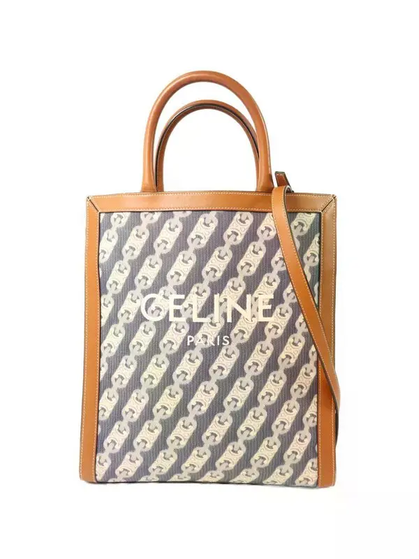 Celine Triomphe Canvas Tote Bag