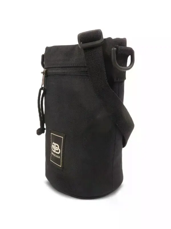 Balenciaga Logo Patch Shoulder Bag