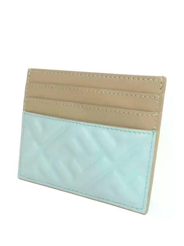 Fendi Ff Embossed Card Holder