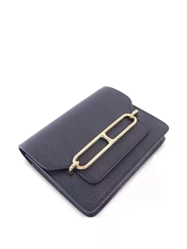 Hermès Roulis Slim Wallet - Blue