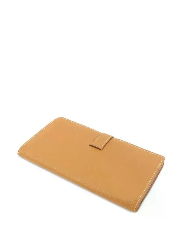 Hermès Bearn Epsom Leather Wallet - Neutrals