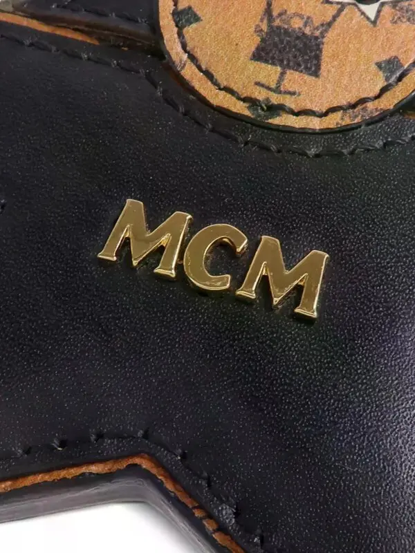 Mcm Star-shaped Lion Keychain