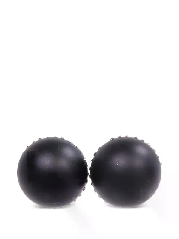 Dior Crystal-embellished Earrings - Black